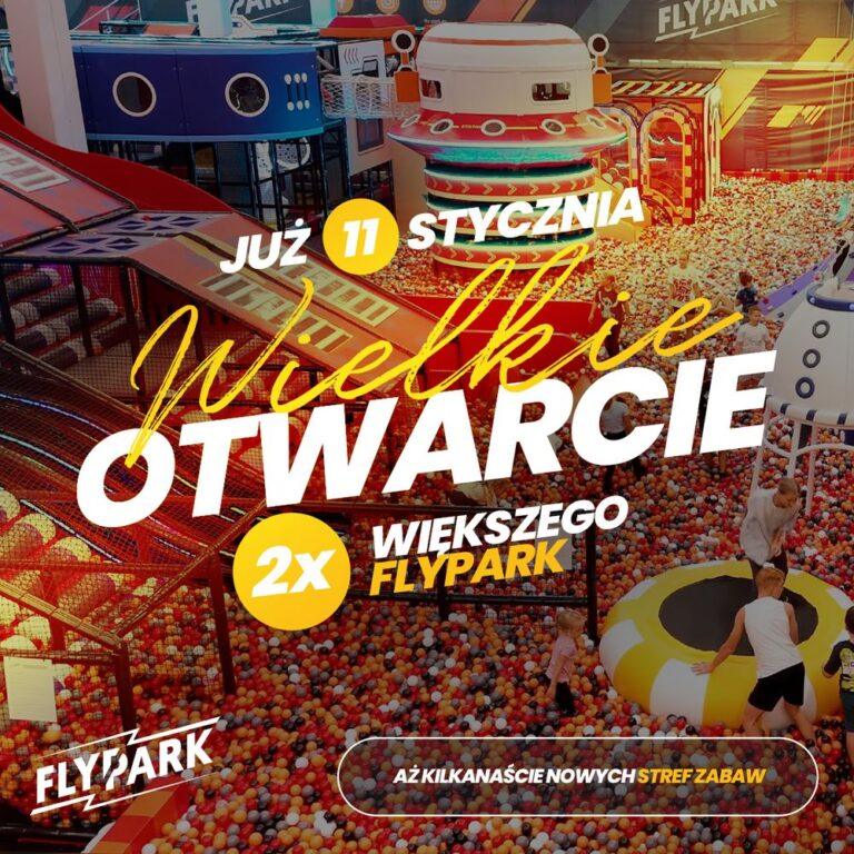 Dwukrotnie większy FlyPark w Rzeszowie. Koncert Majki Jeżowskiej na otwarcie [ZDJĘCIA]